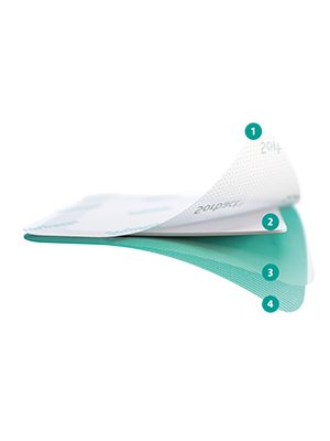 Sorbact Superabsorbent 10x10cm