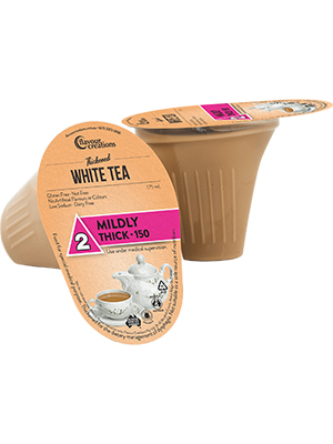 Flavour Creations White Tea Thickened Drink 175mL Level 2 Mildly Thick ...