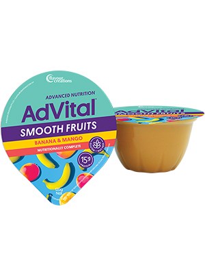 AdVital Nutritionally Complete Smooth Fruits Banana and Mango 120g - 12 ...