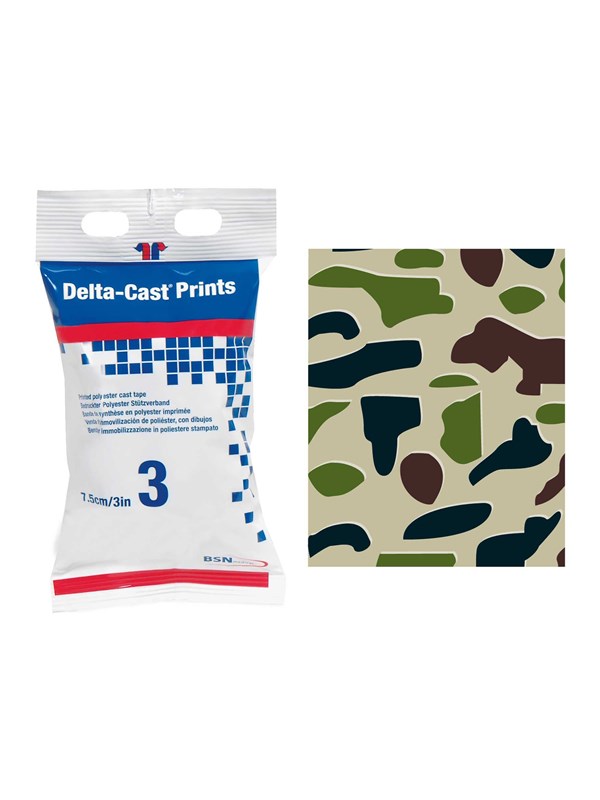 BSN Delta Cast Prints Camo 5cm x 3.6m