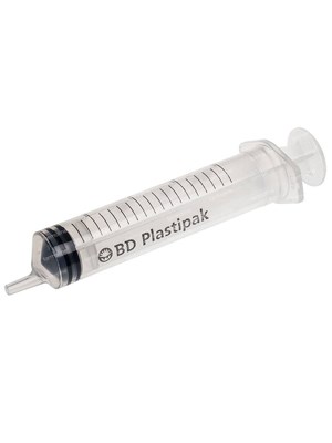 BD Syringe 20ml Luer Slip, Eccentric Tip (Plastipak)