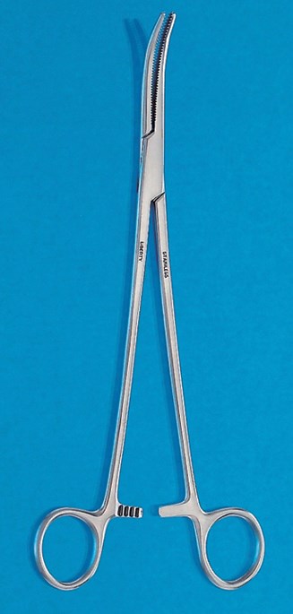 LIberty Moynihan Curved Forceps 23cm